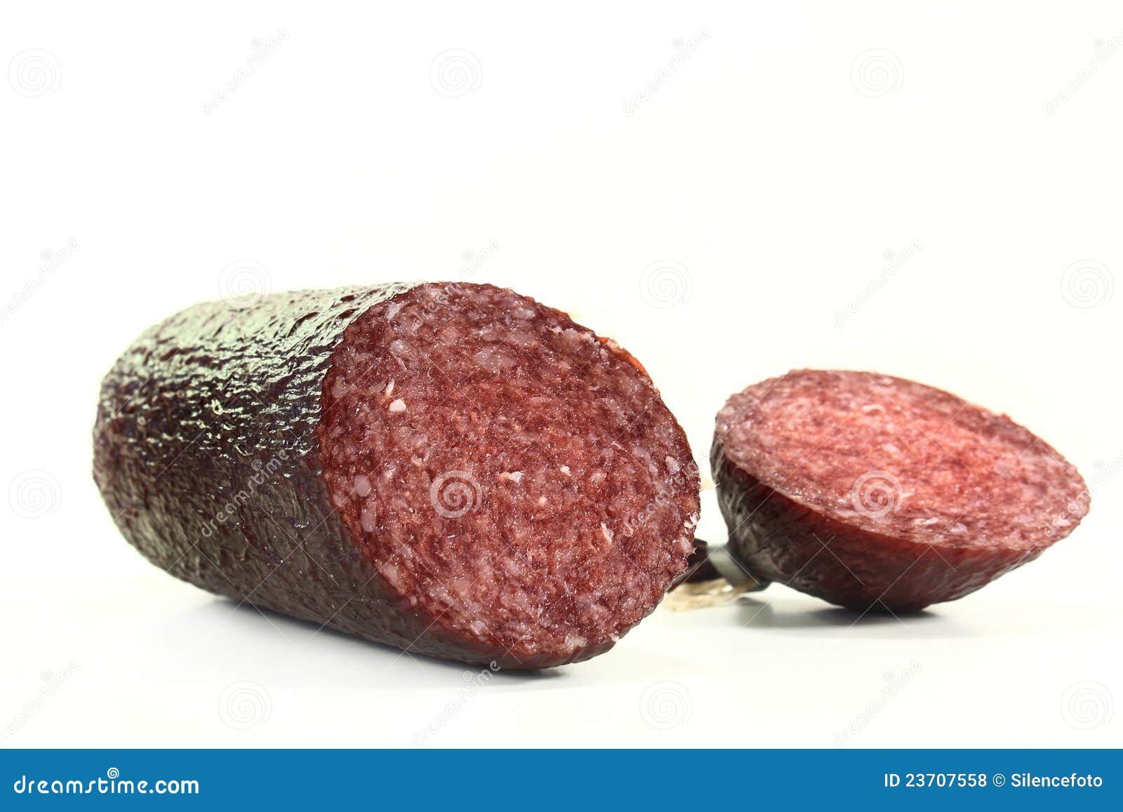 Salami stock photo. Image of spicy, food, salami, time - 23707558