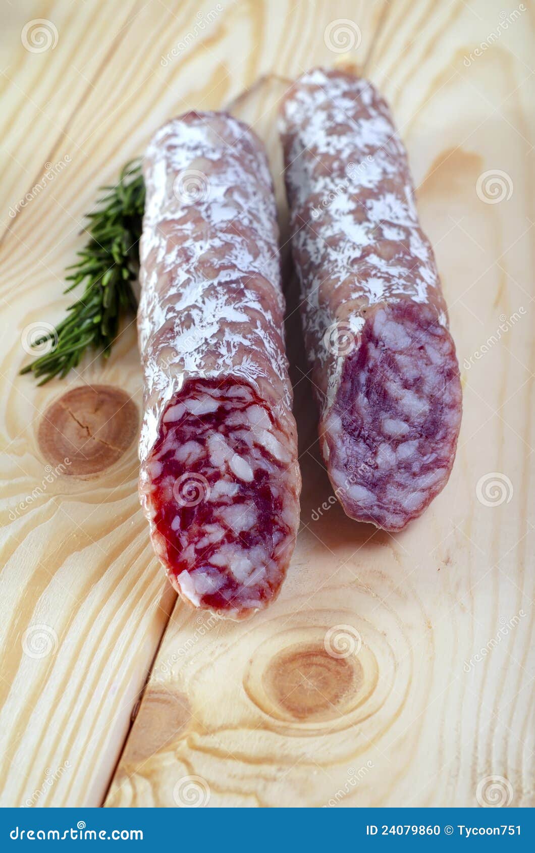 Salami stock photo. Image of chopping, cutting, food - 24079860