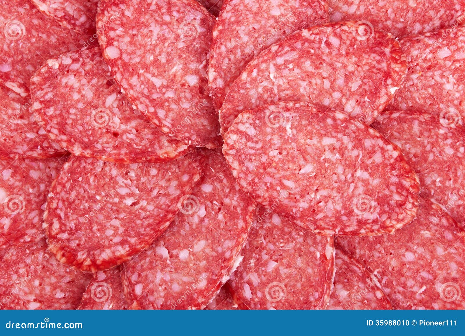 Salami stock photo. Image of delicatessen, appetizer - 35988010