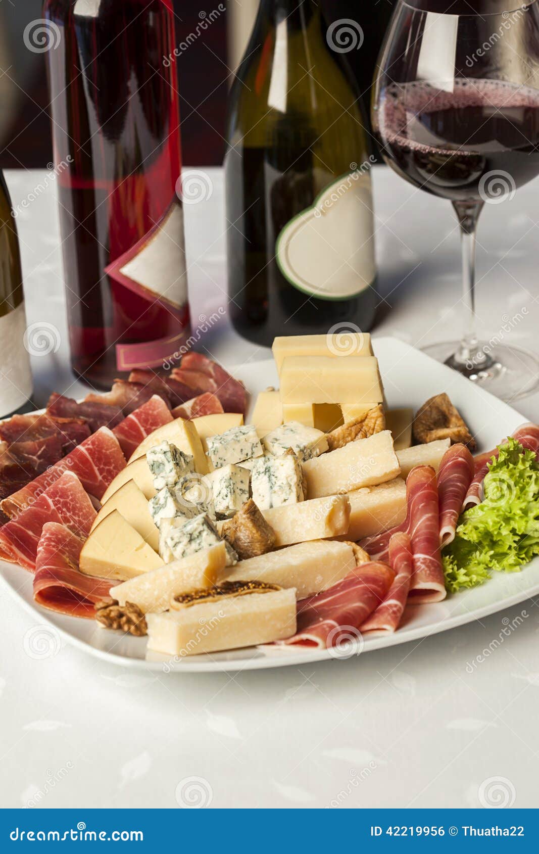 Salami Catering Platter with Different Meat and Cheese Products and ...