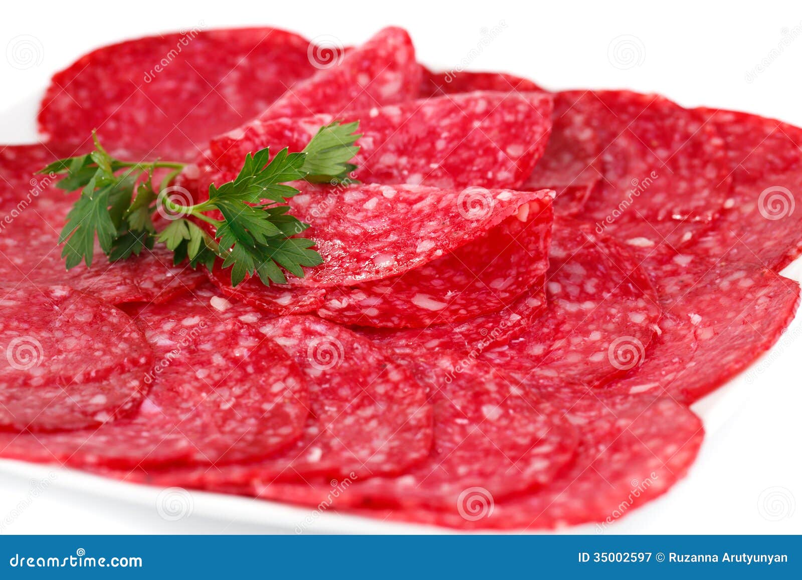 Salami stock image. Image of dinner, beef, meal, delicious - 35002597