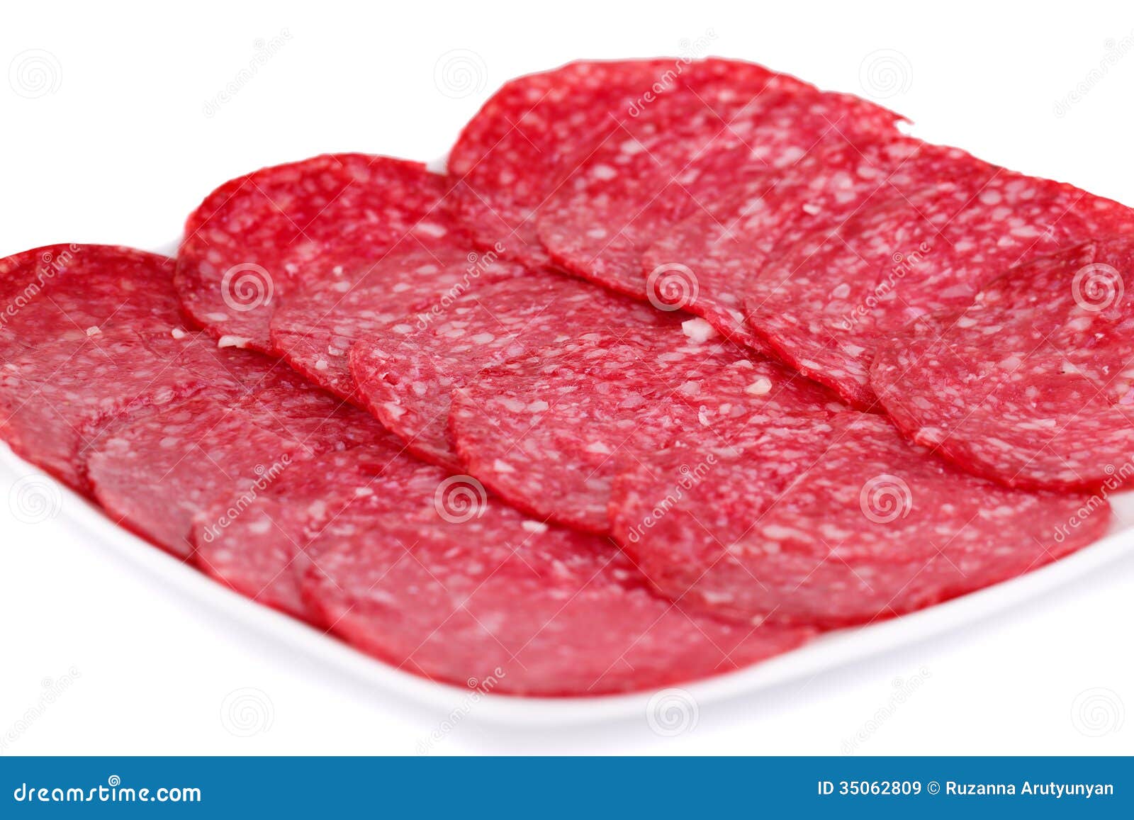 Salami stock image. Image of board, noutrition, culinary - 35062809