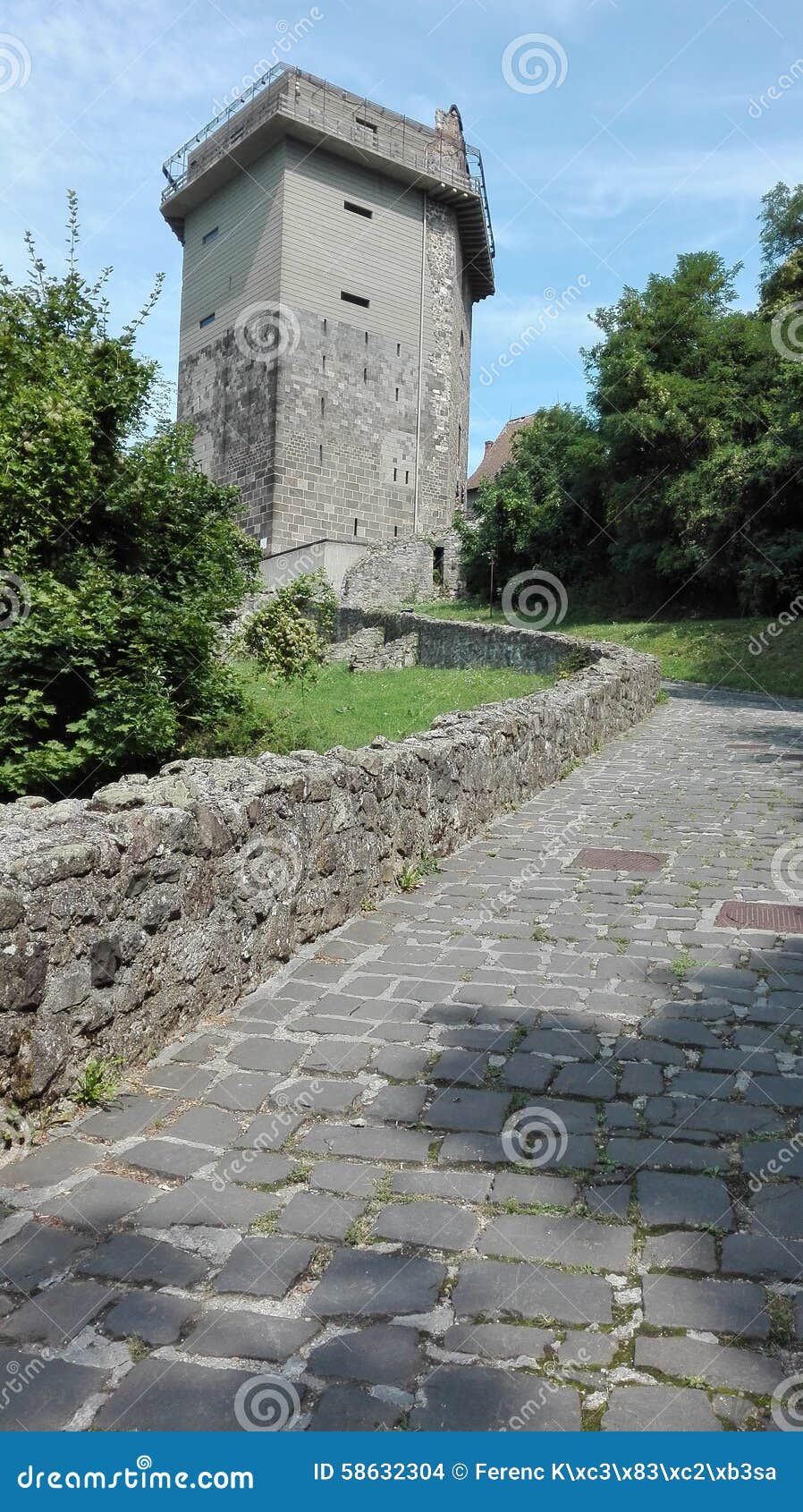 Salamon Tower In Visegrad Royalty-Free Stock Photography ...
