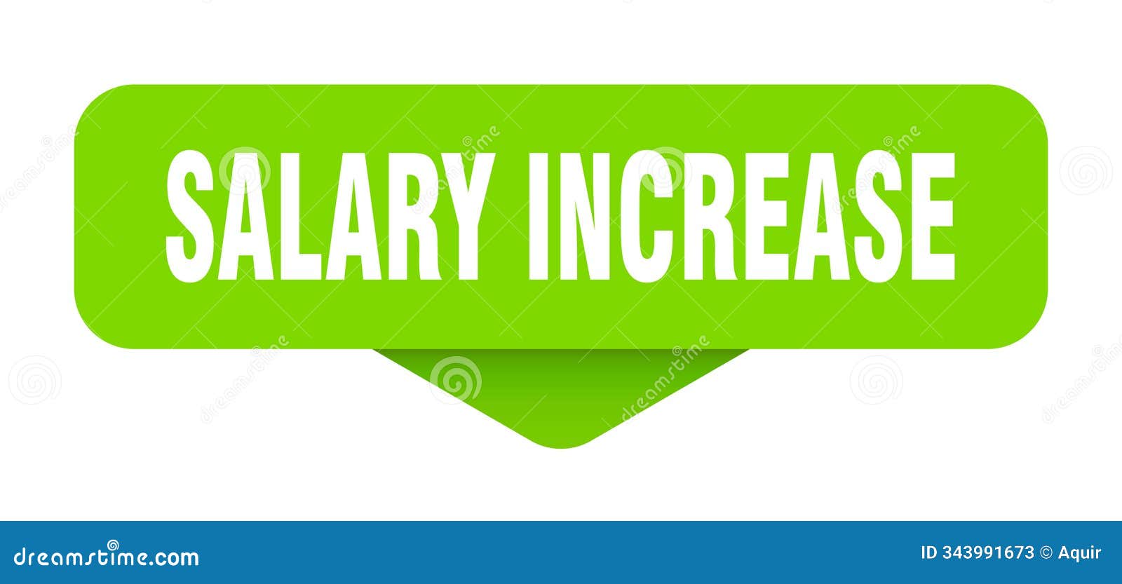 Salary Increase Sticker. Salary Increase Sign Set. Vector Illustration ...