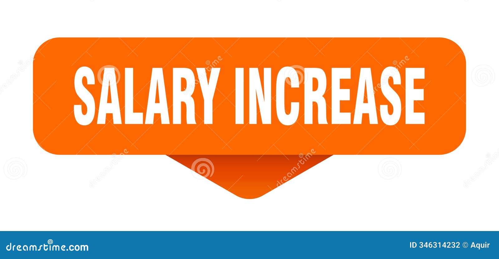Salary Increase Sticker. Salary Increase Sign On Transparent Background ...