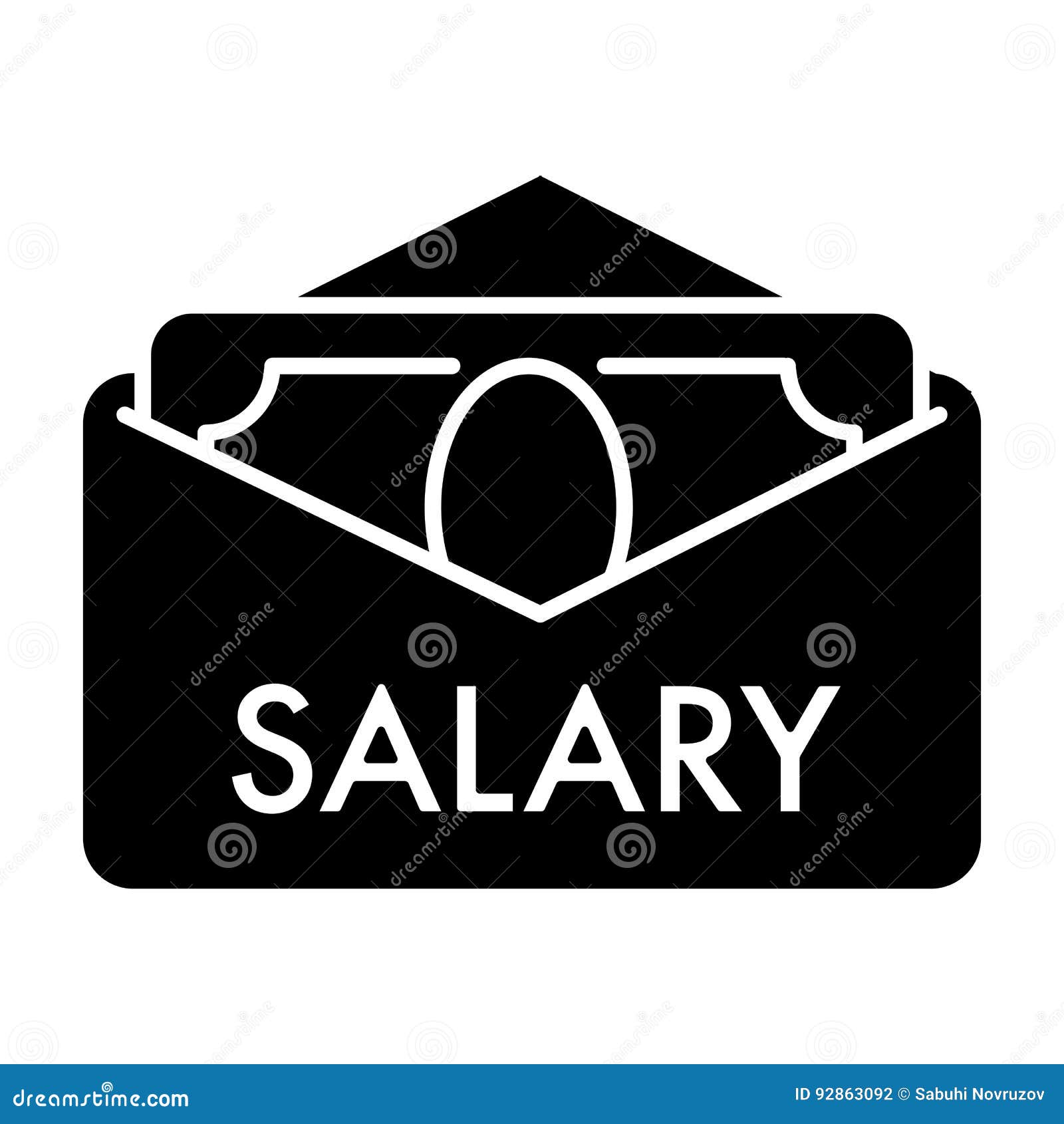 Salary Icon Black And White