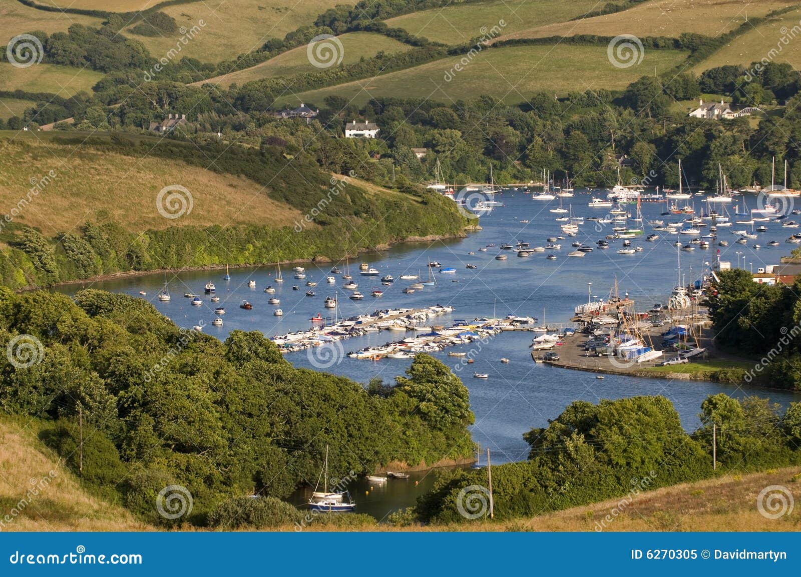 Salcombe stock image. Image of seascape, vacation, coastal - 6270305