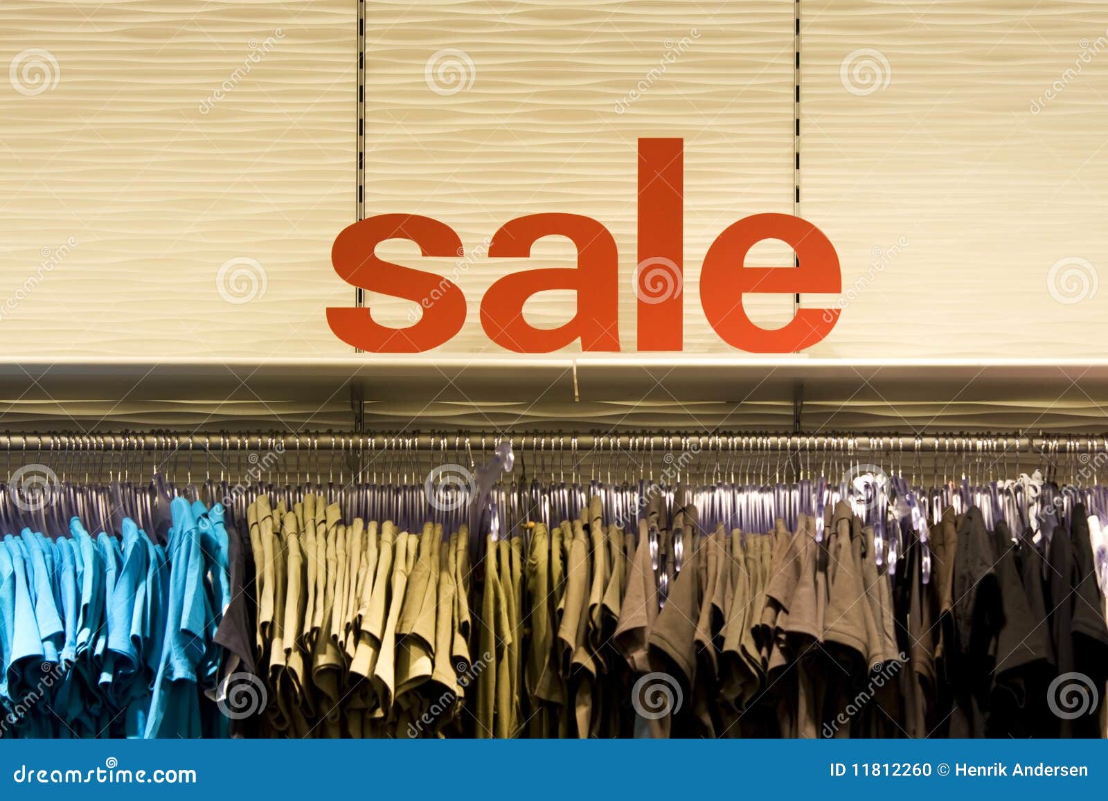 Sale stock photo. Image of merchandise, store, clothing - 11812260