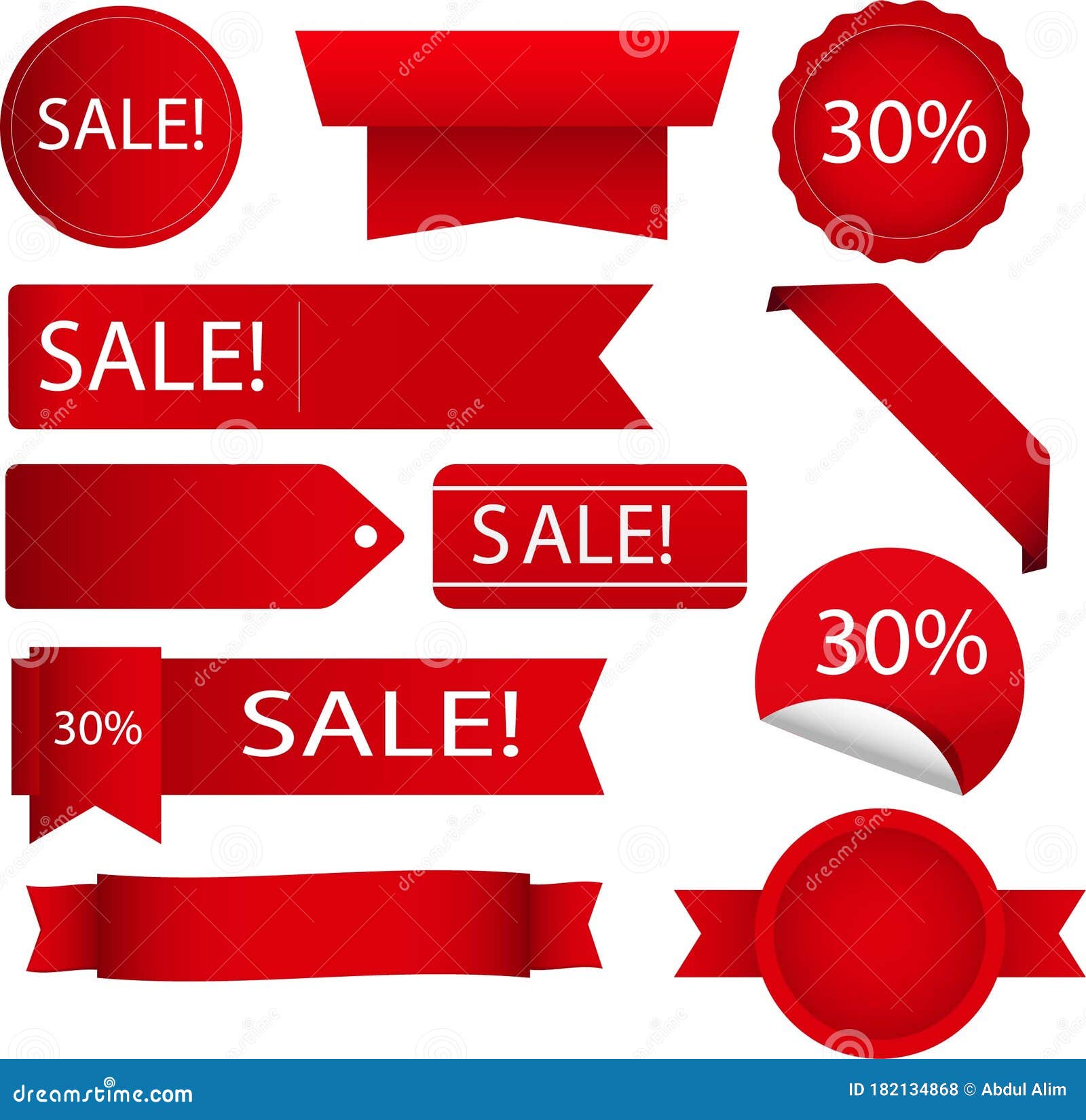 Stylish Frames Sale and Discount Collection Stock Vector - Illustration ...