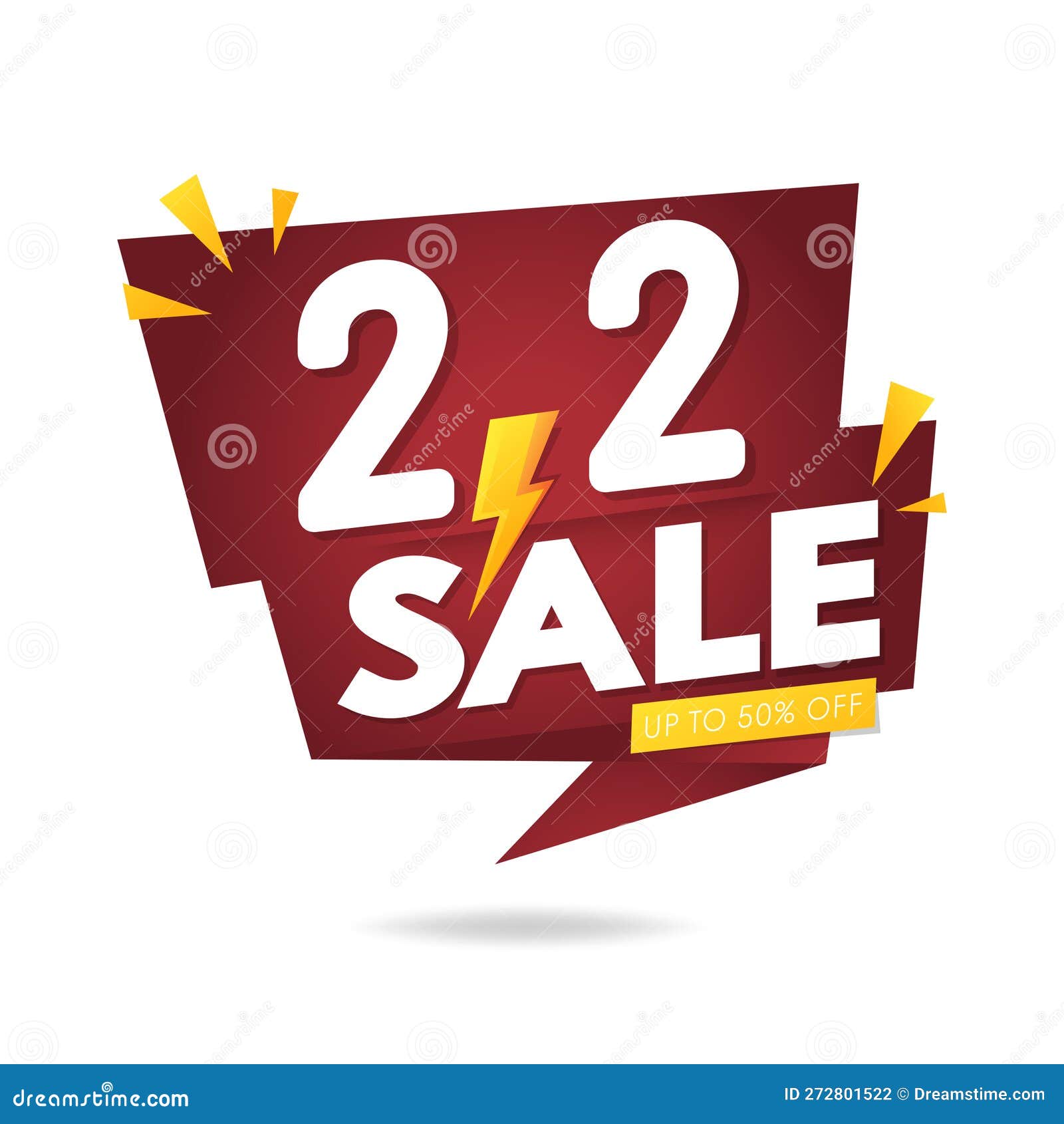 2-2 Sale Banner. World Biggest Shopping Festival Big Sale 2-2. Stock ...