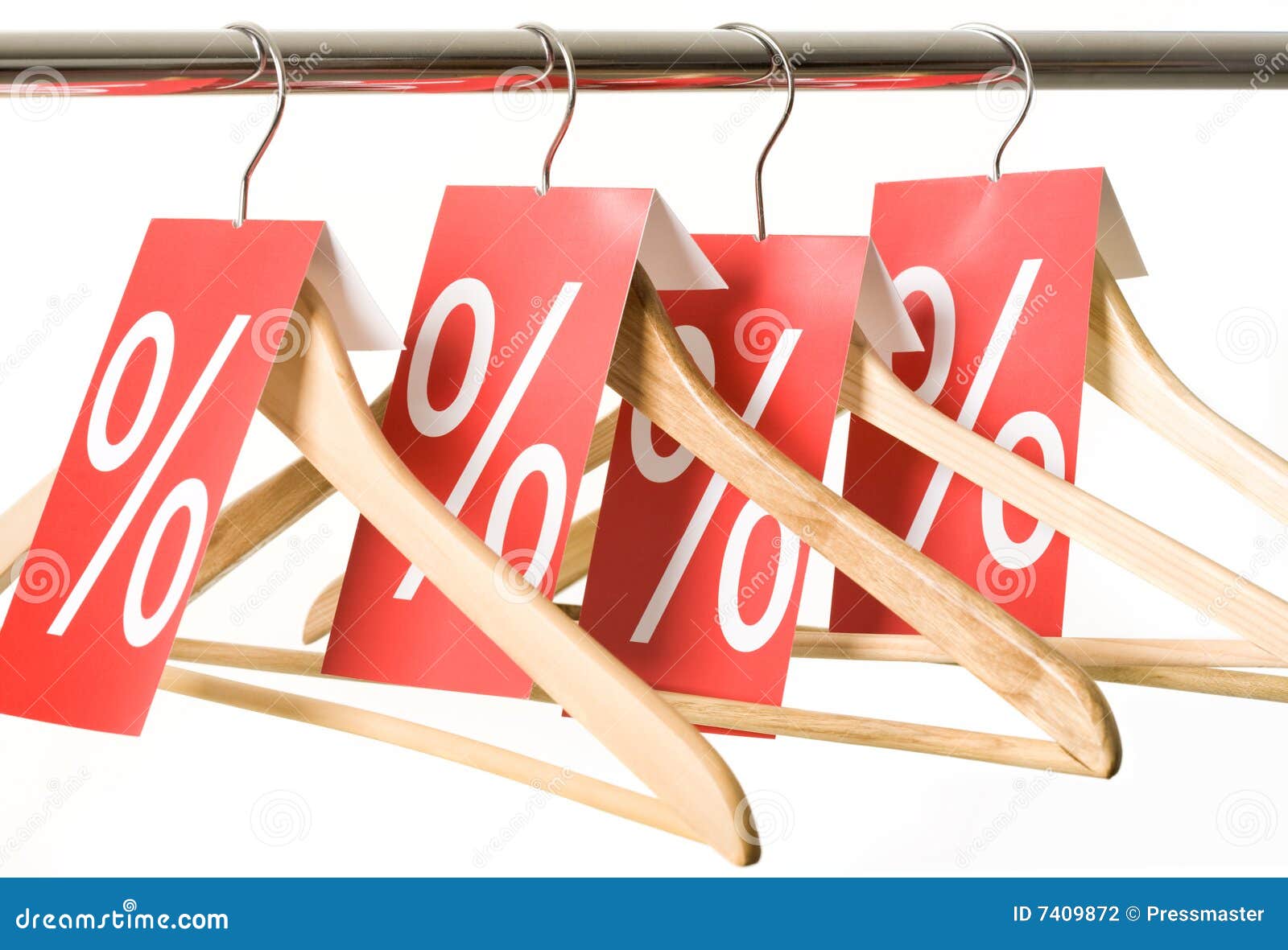 Sale stock photo. Image of mark, check, discount, garment - 7409872
