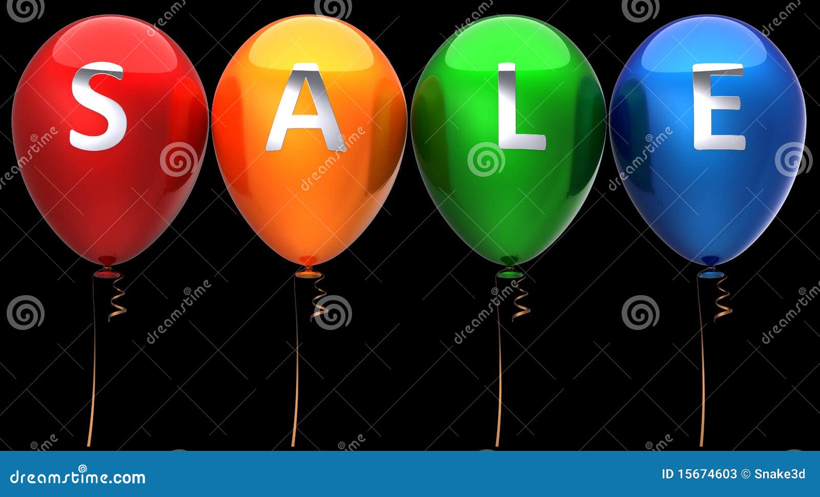 Sale balloons stock illustration. Illustration of group - 15674603