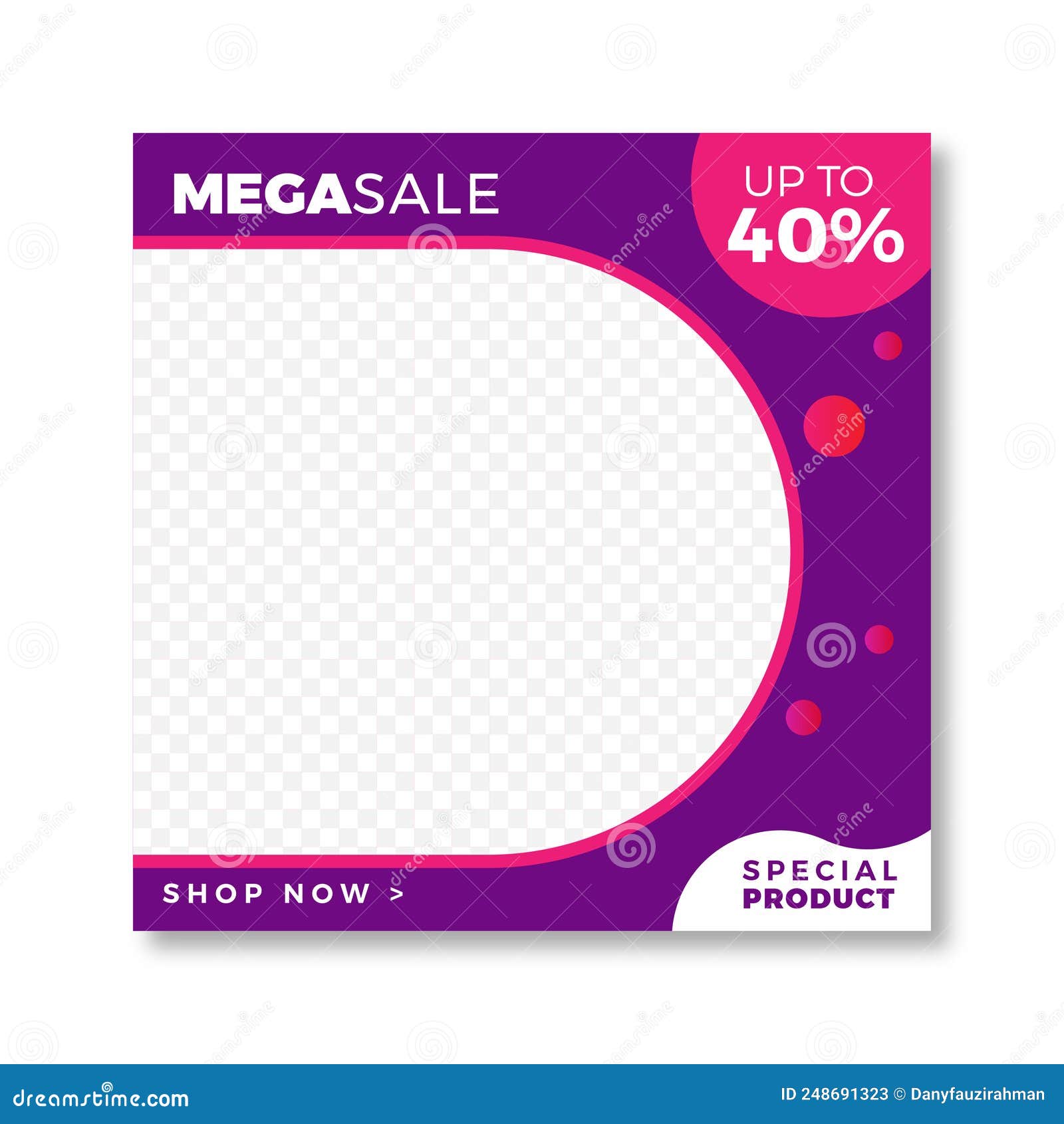 Sale Banner Template Design Stock Illustration - Illustration of online ...