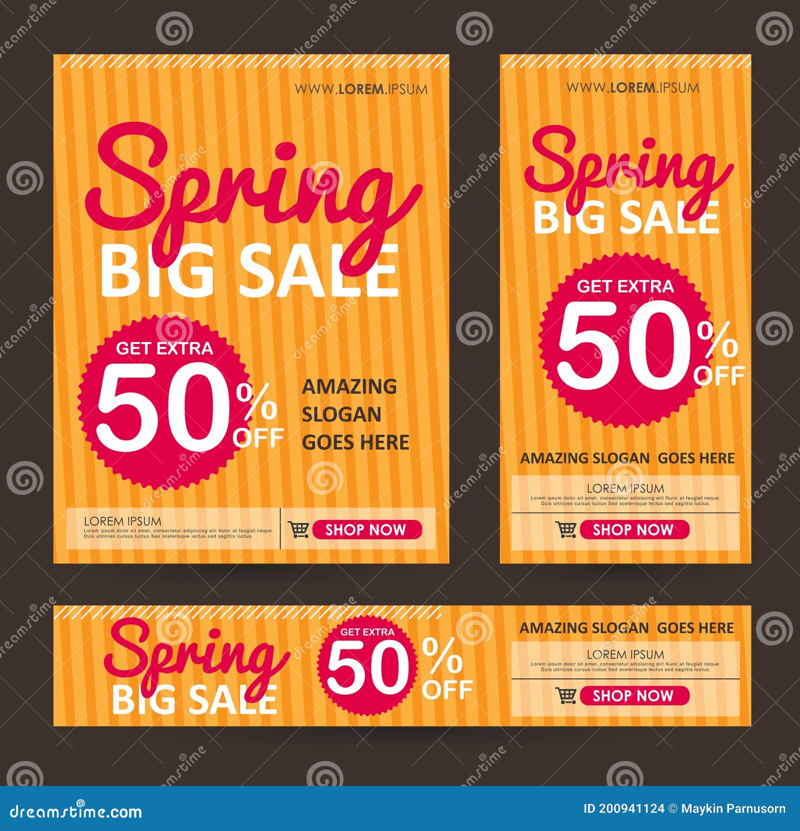 Sale Banners Poster Tag Design. Stock Vector - Illustration of event ...