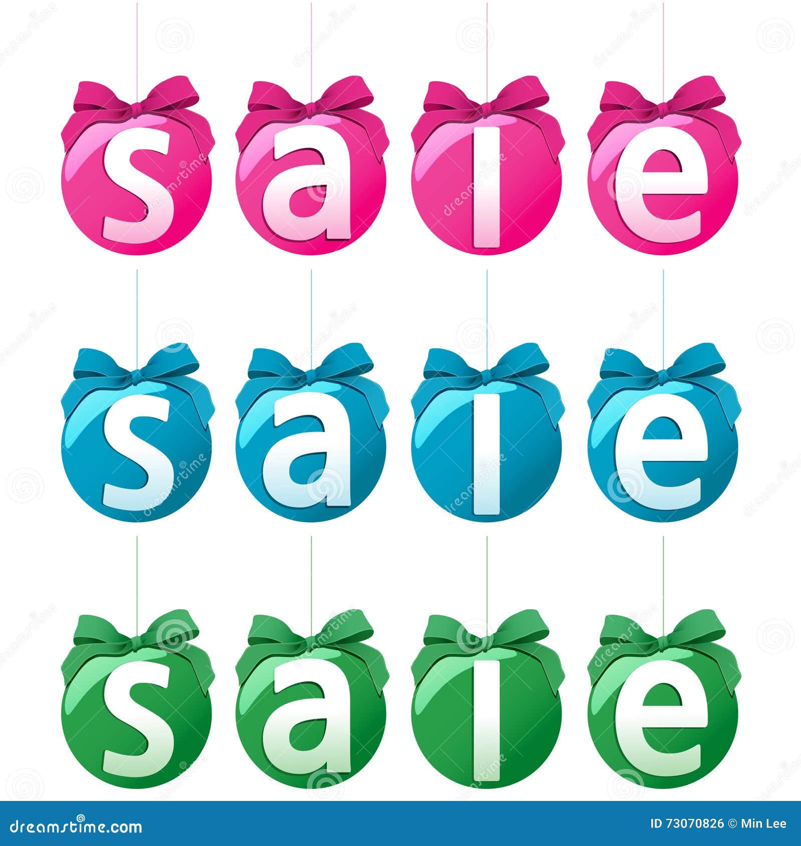 Sale bell stock vector. Illustration of round, labels - 73070826