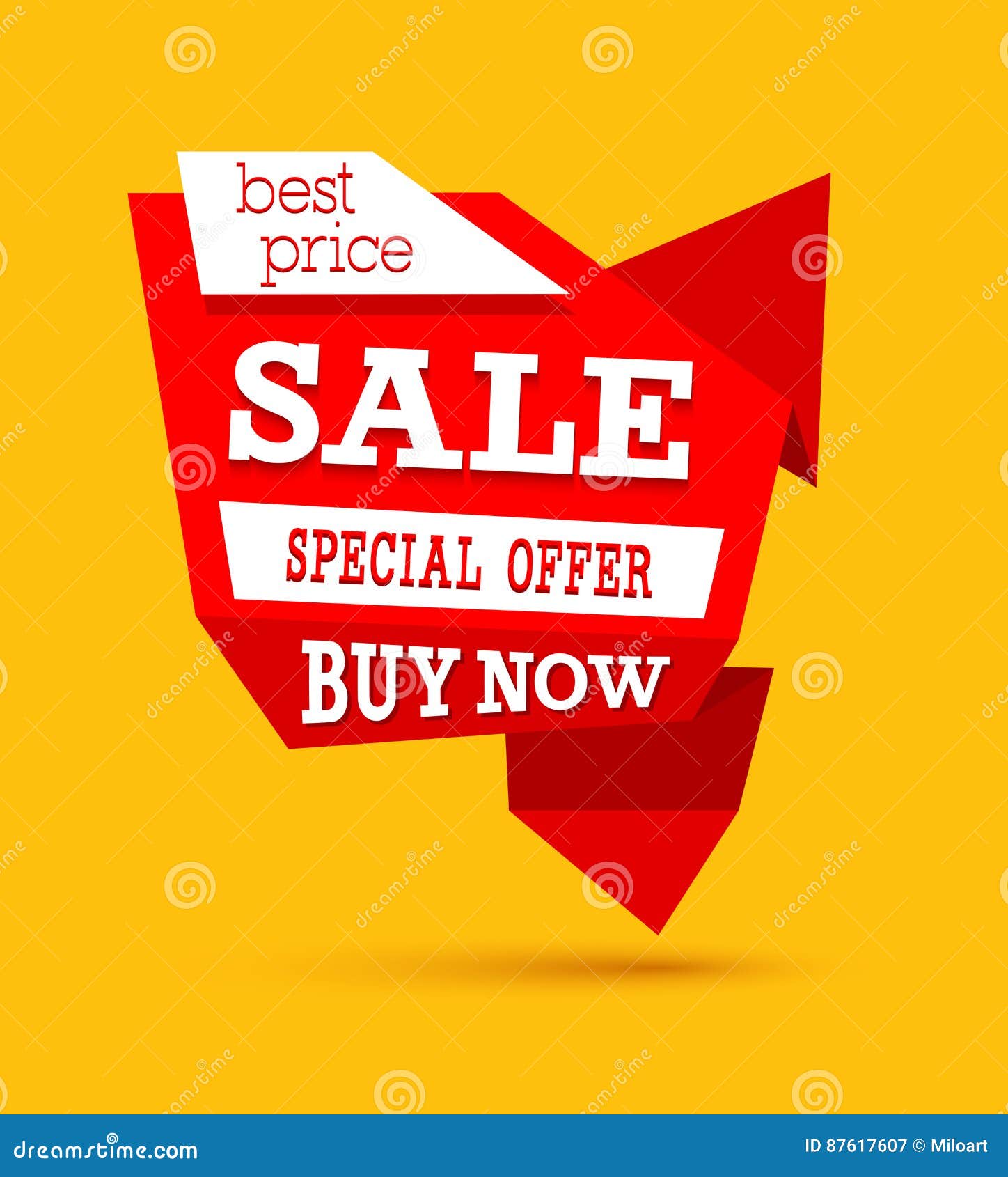 Sale Best Price Banner. stock vector. Illustration of product - 87617607