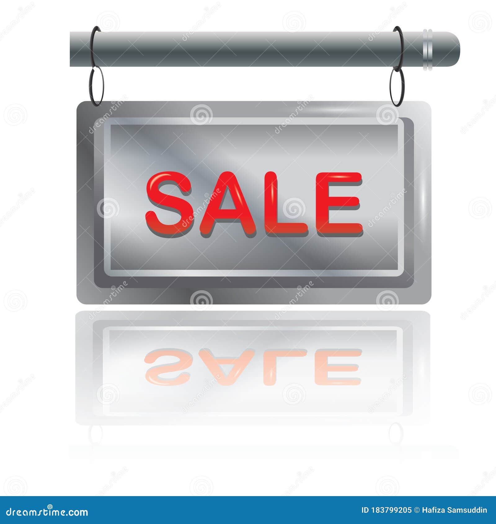 Sale Board. Vector Illustration Decorative Background Design Stock ...