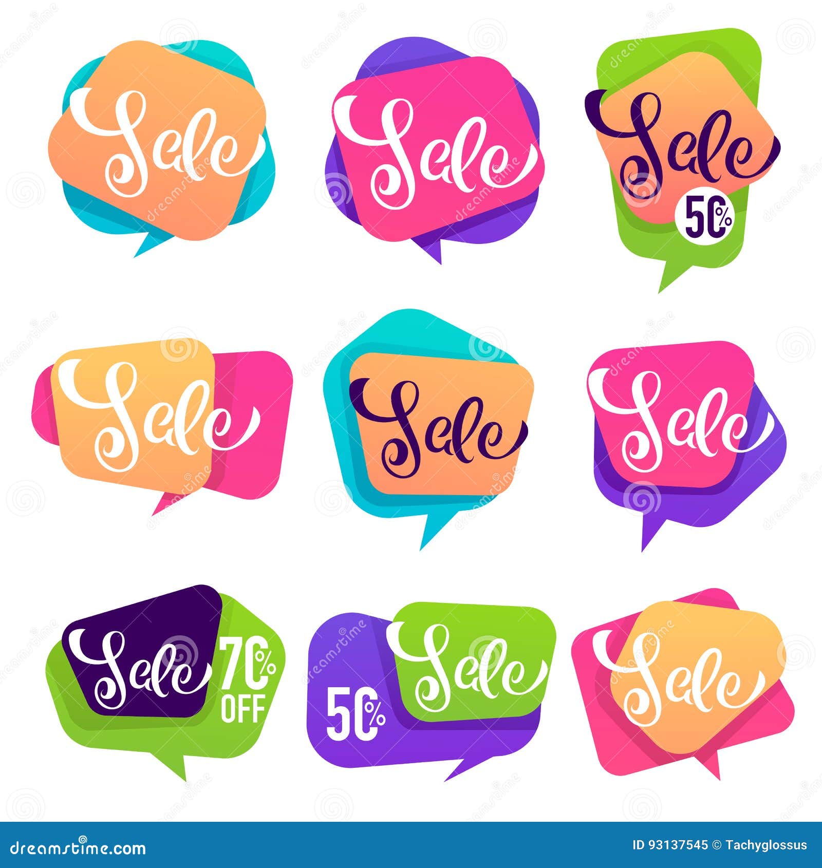 Sale Bubbles stock vector. Illustration of graphic, commerce - 93137545