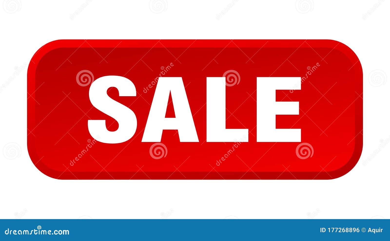 Sale Button. Sale Square 3d Push Button Stock Vector - Illustration of ...