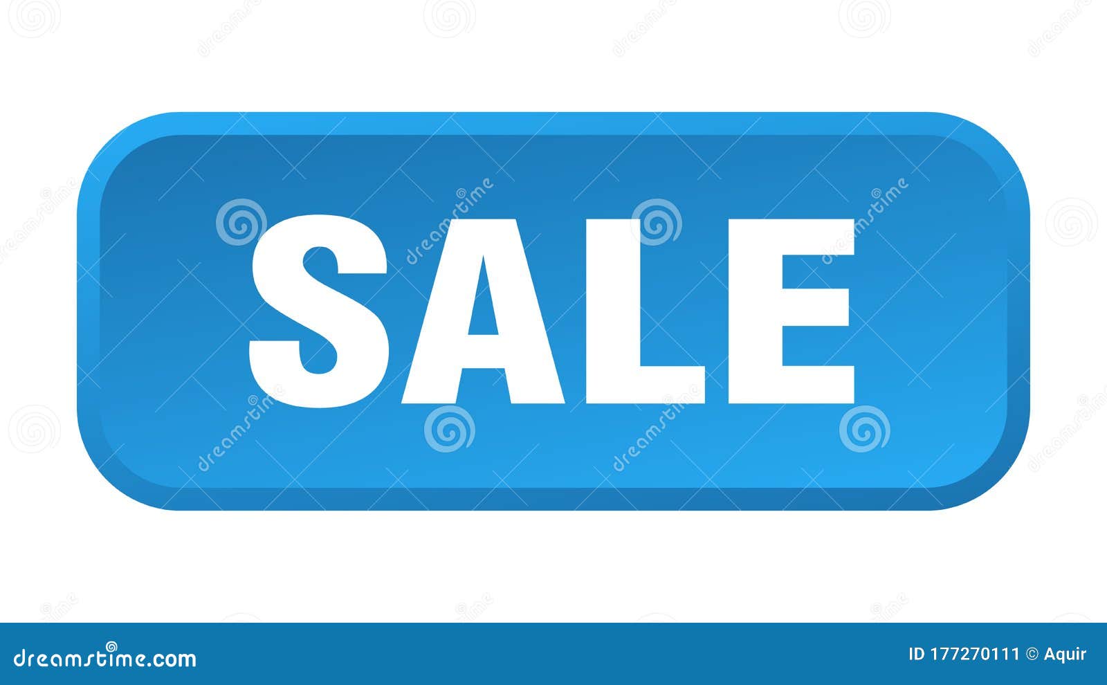 Sale Button. Sale Square 3d Push Button Stock Vector - Illustration of ...