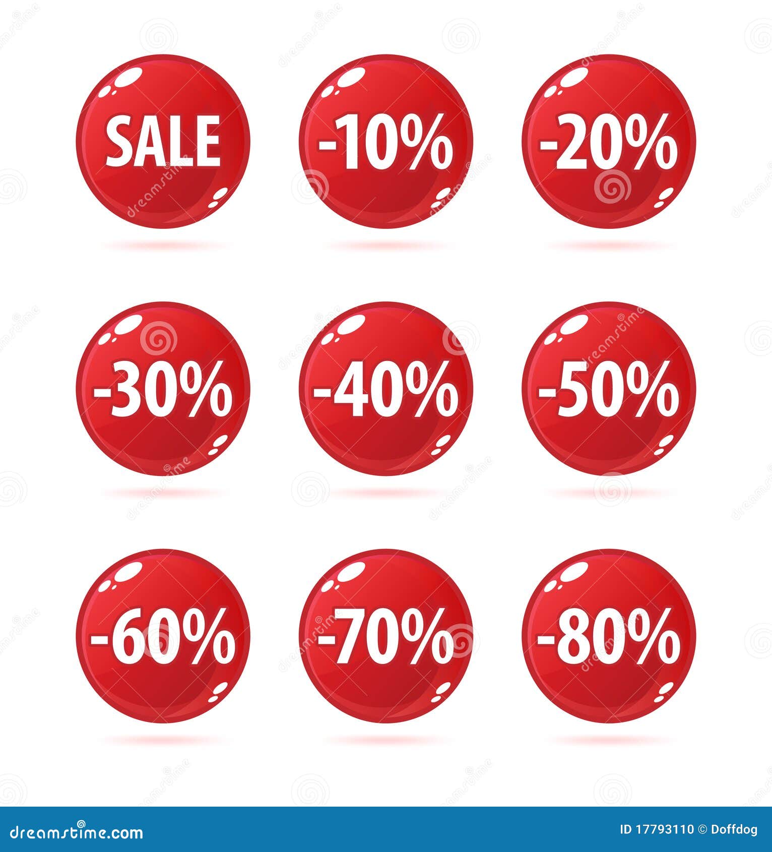 Sale buttons stock vector. Illustration of banner, coupon - 17793110