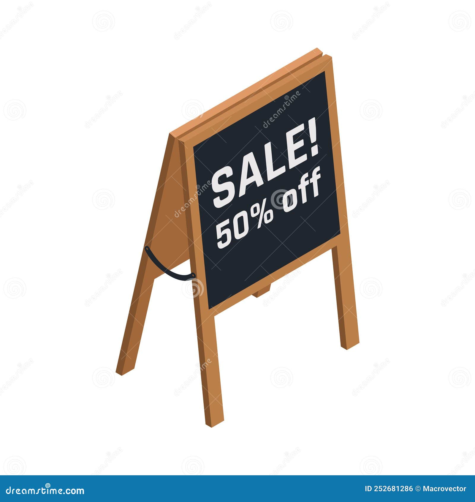 Sale Chalk Board Composition Stock Photo - Image of strategy, customer ...