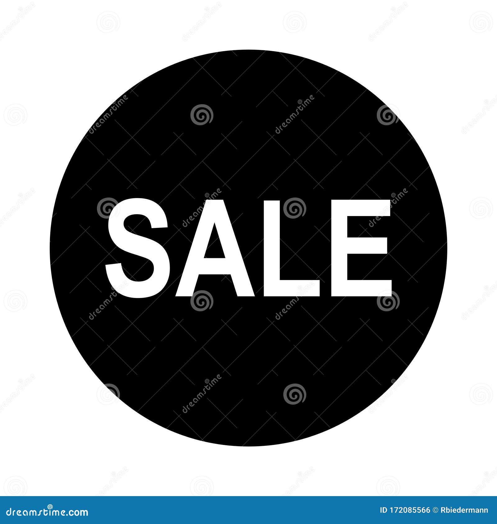 Sale and circle stock vector. Illustration of text, sale - 172085566