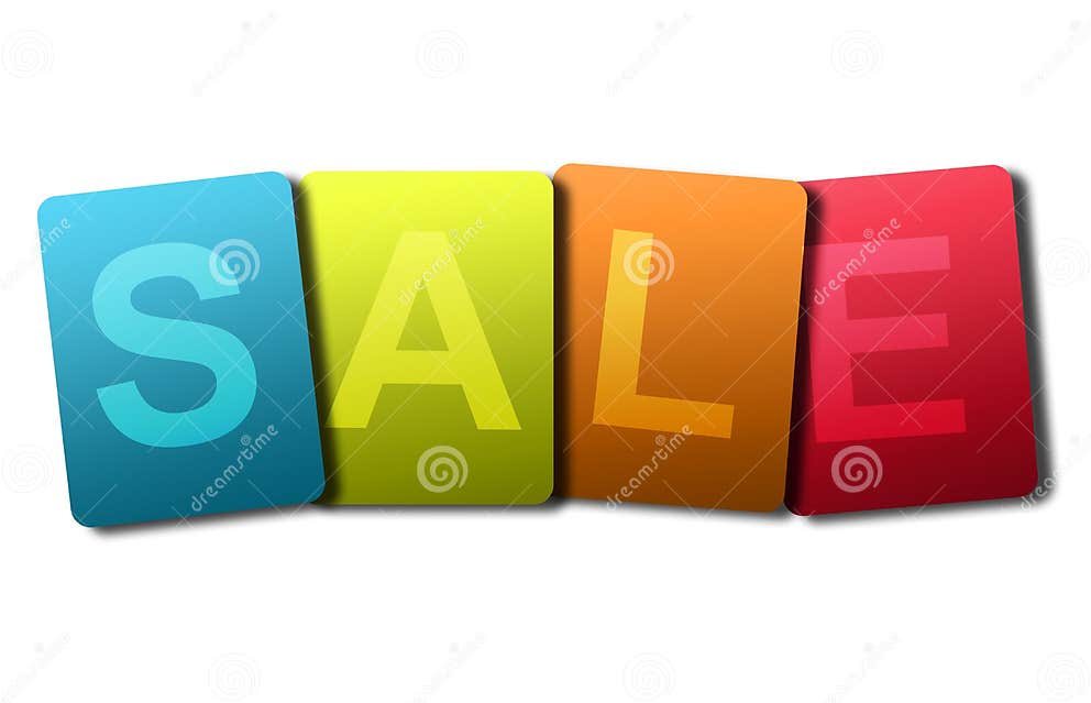 Sale colors stock illustration. Illustration of graphic - 15655272