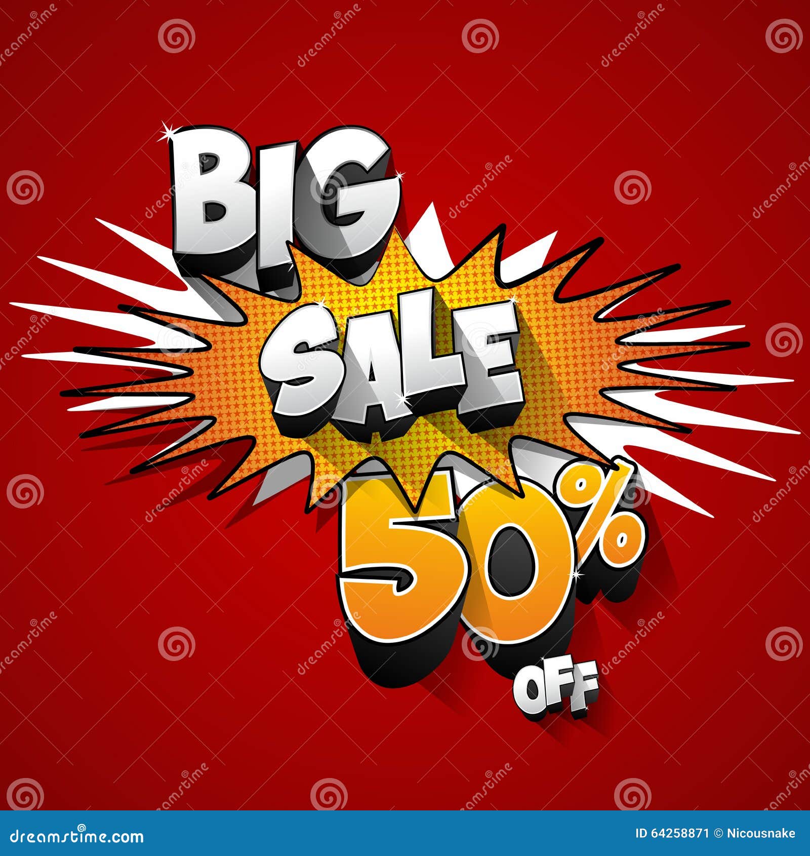 Sale Design stock vector. Illustration of advertising - 64258871