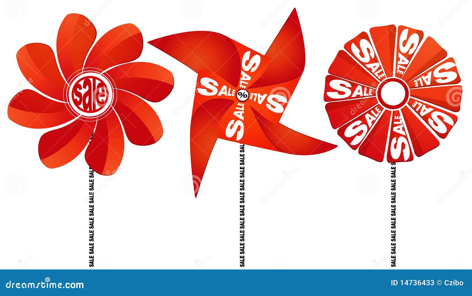 Sale fans stock vector. Illustration of sale, gadget - 14736433