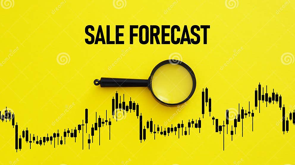 Sale Forecast is Shown Using the Text. Forecasting Future Investment ...