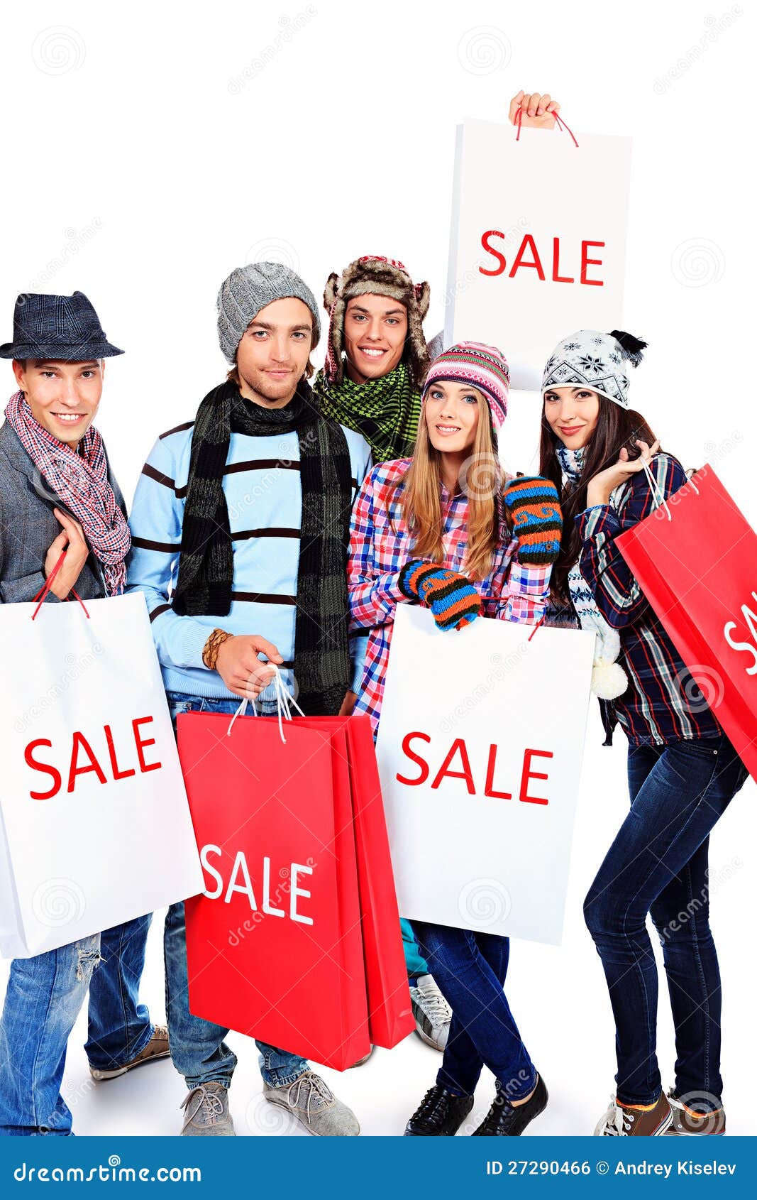 Sale group stock photo. Image of holiday, girls, beautiful - 27290466