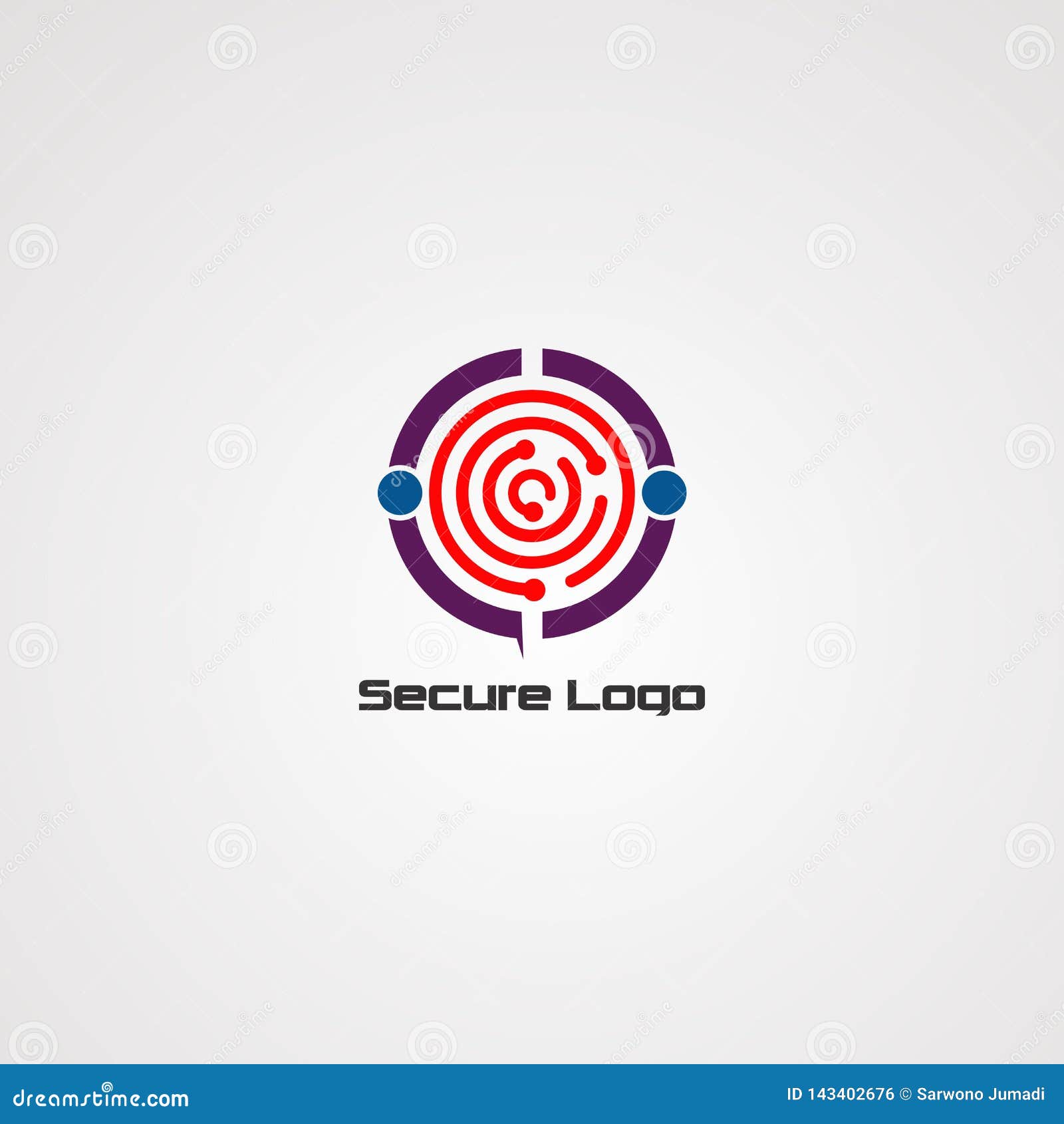 Secure Logo Vector, Icon, Element, and Template for Company Stock ...