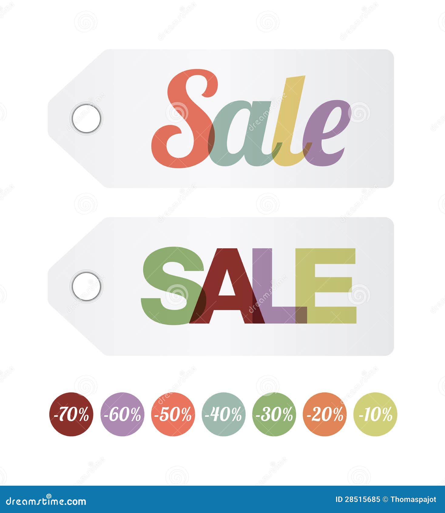 Sale labels stock vector. Illustration of buying, cost - 28515685