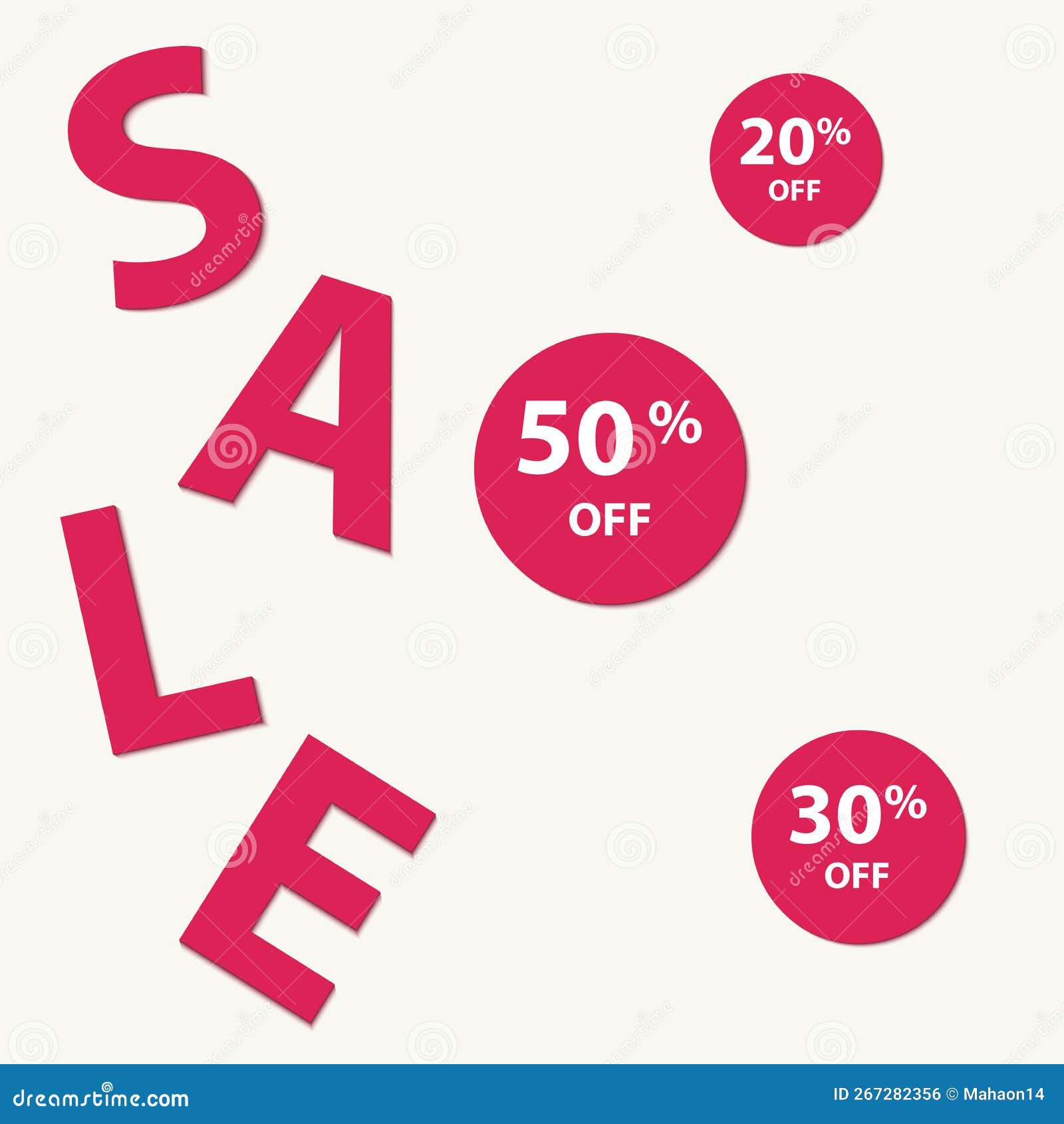 Sale Letters and Discount Bubbles Stock Vector - Illustration of ...