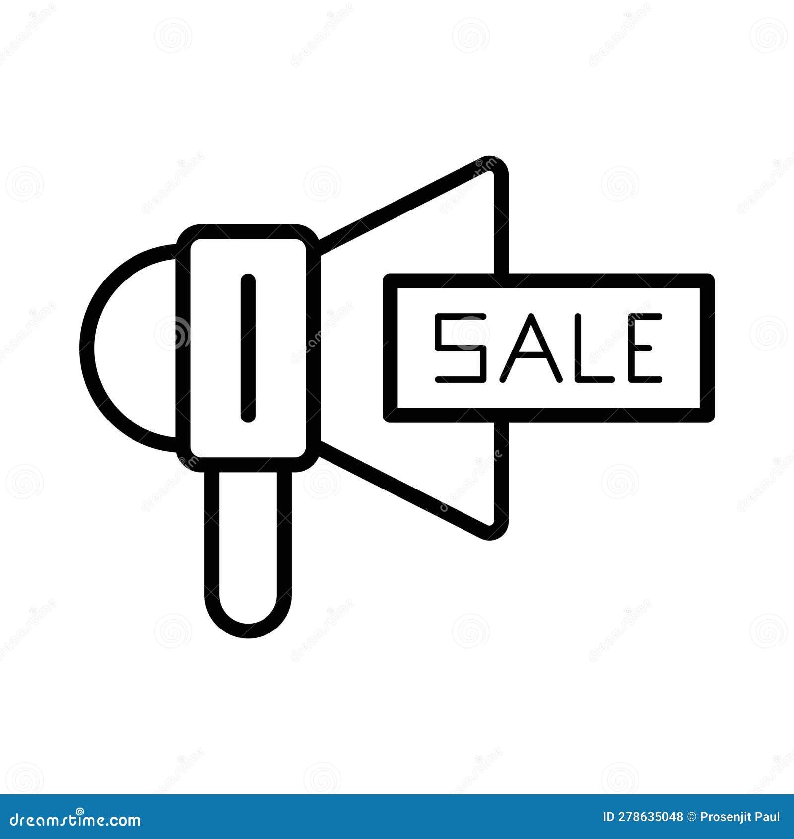Sale, Mic, Sound, Ads, Sale Ads Icon Stock Vector - Illustration of ...