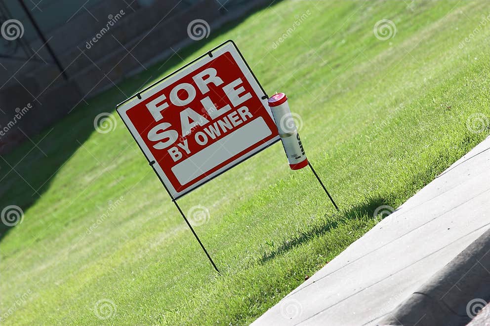 For Sale by Owner stock image. Image of sale, moving, offer - 232635