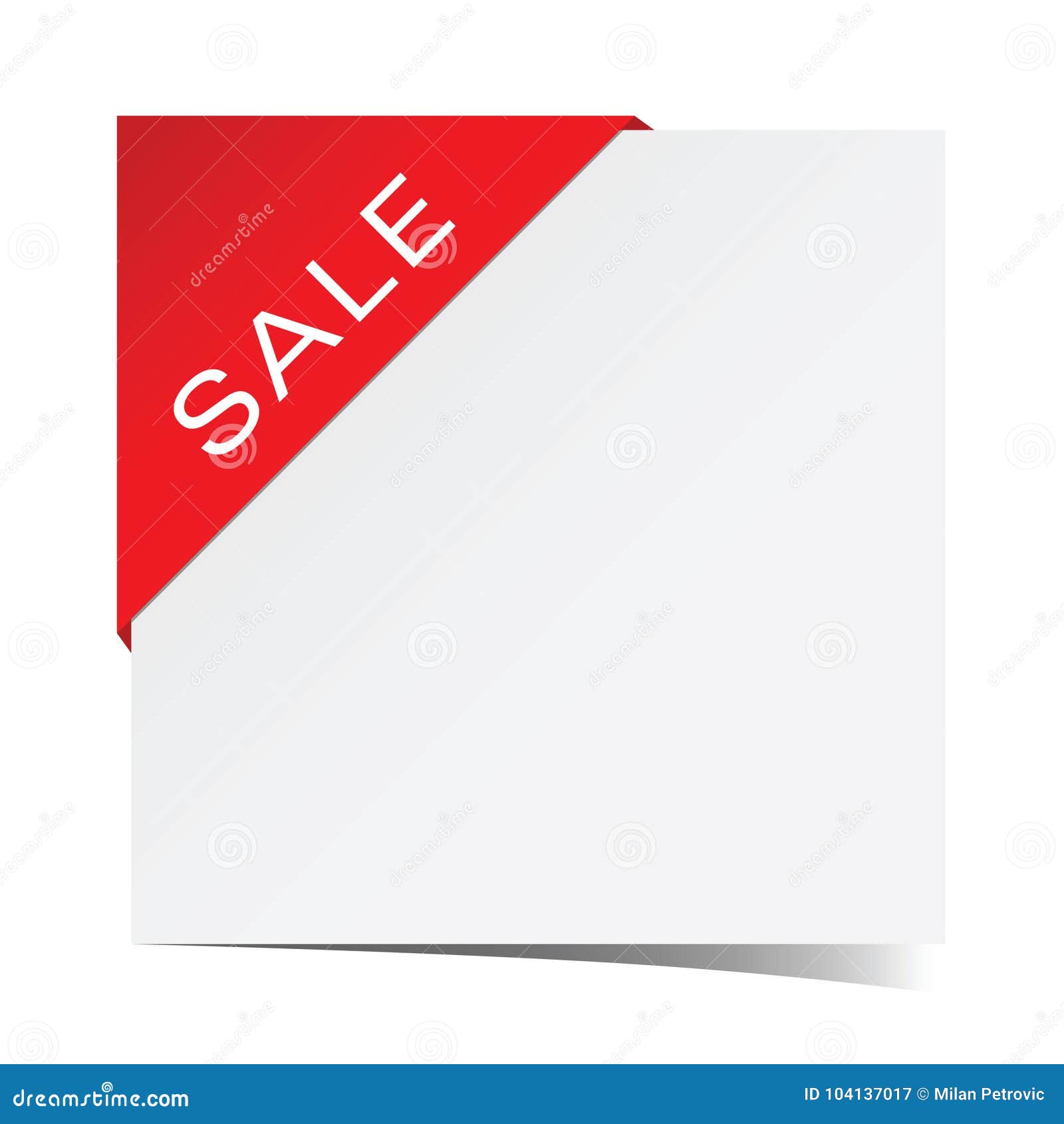 Sale Paper Design Illustration Stock Vector - Illustration of business ...
