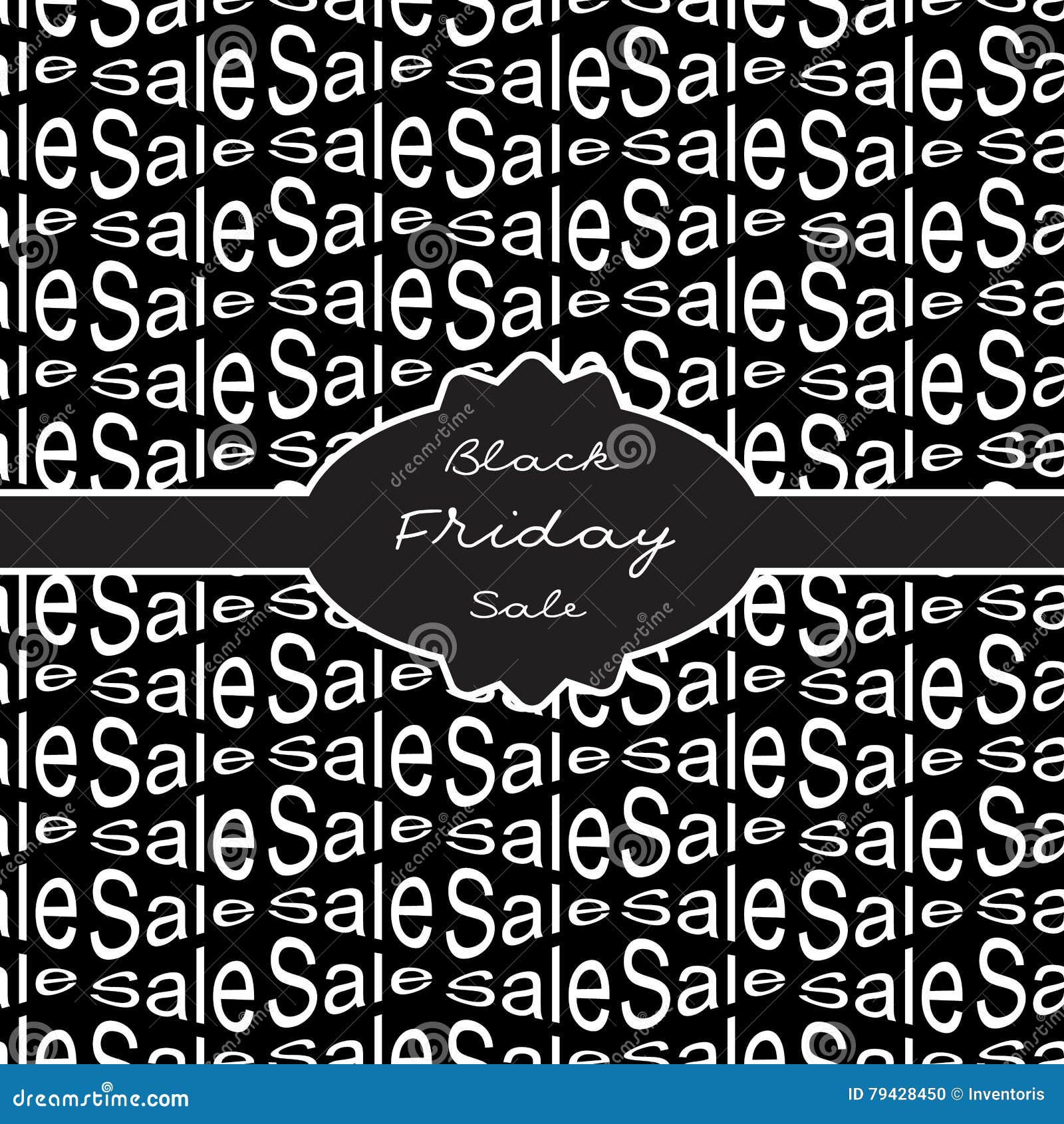 Sale Pattern Bakcground. stock vector. Illustration of shopping - 79428450