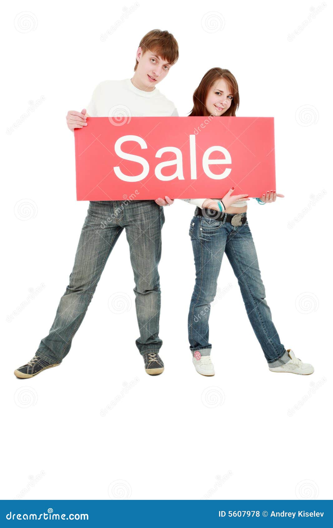 Sale people stock photo. Image of market, happy, beauty - 5607978