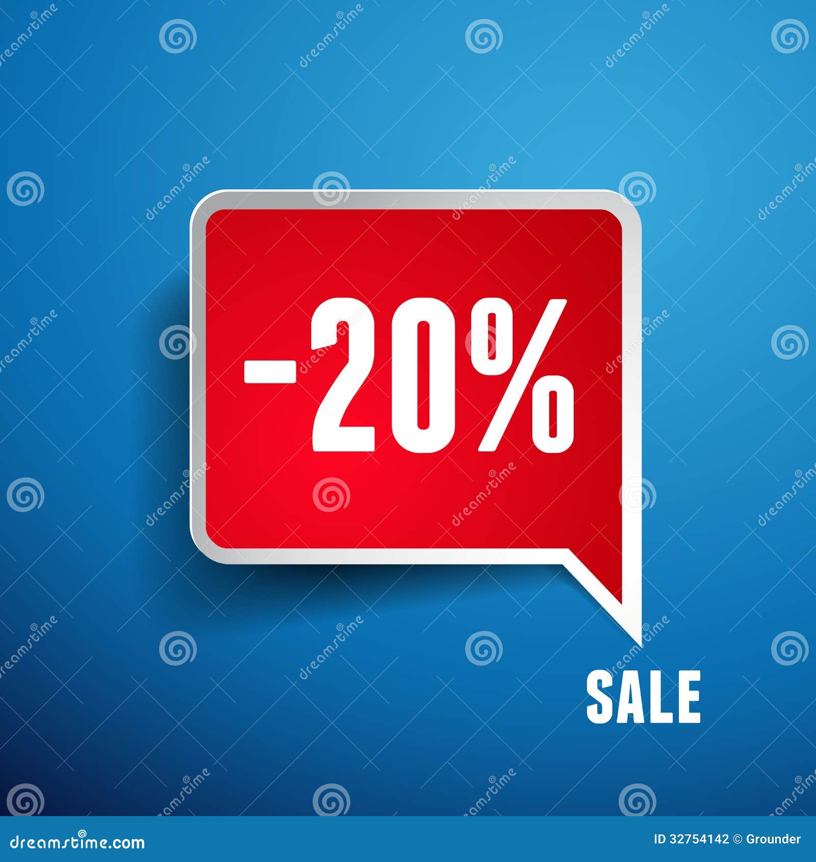 Sale Percents Label. Vector Stock Vector - Illustration of choice ...