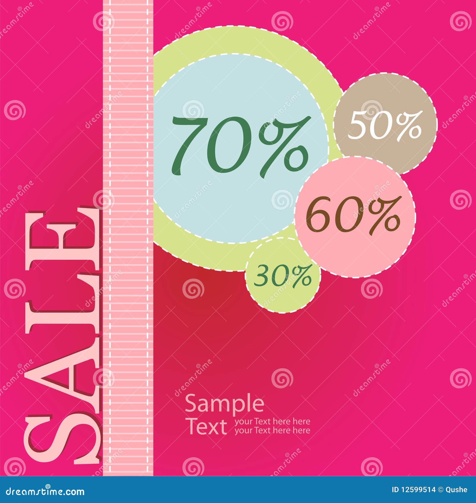 Sale poster stock vector. Illustration of graphic, banner - 12599514