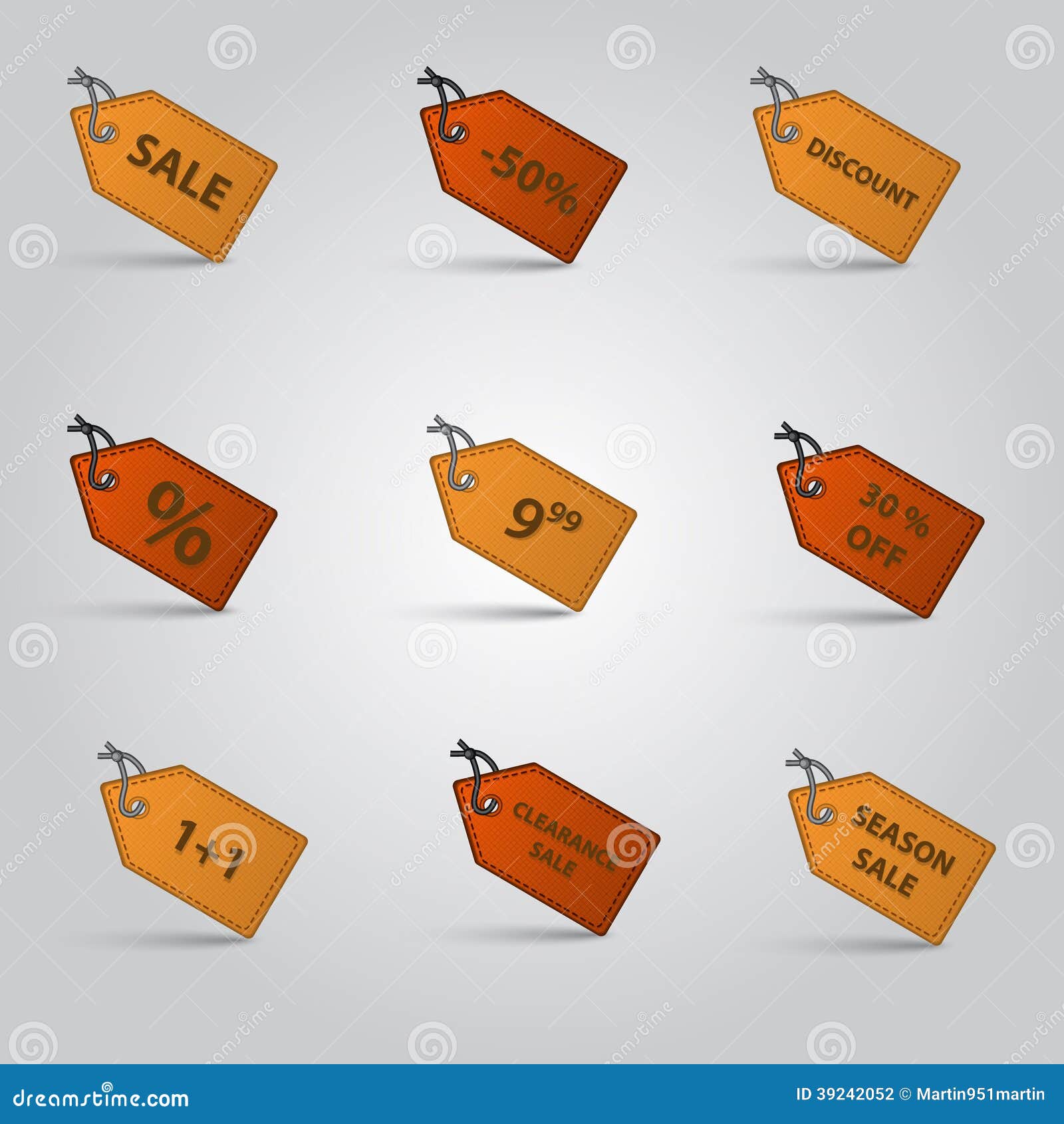 Sale and Price Label Set Eps10 Stock Vector - Illustration of business ...