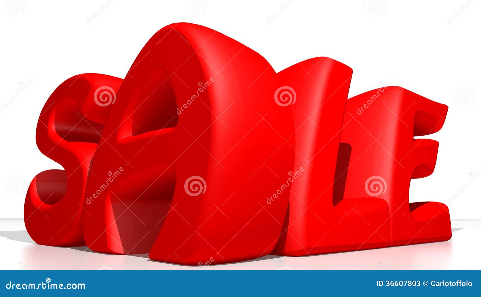 SALE red stock illustration. Illustration of perspective - 36607803