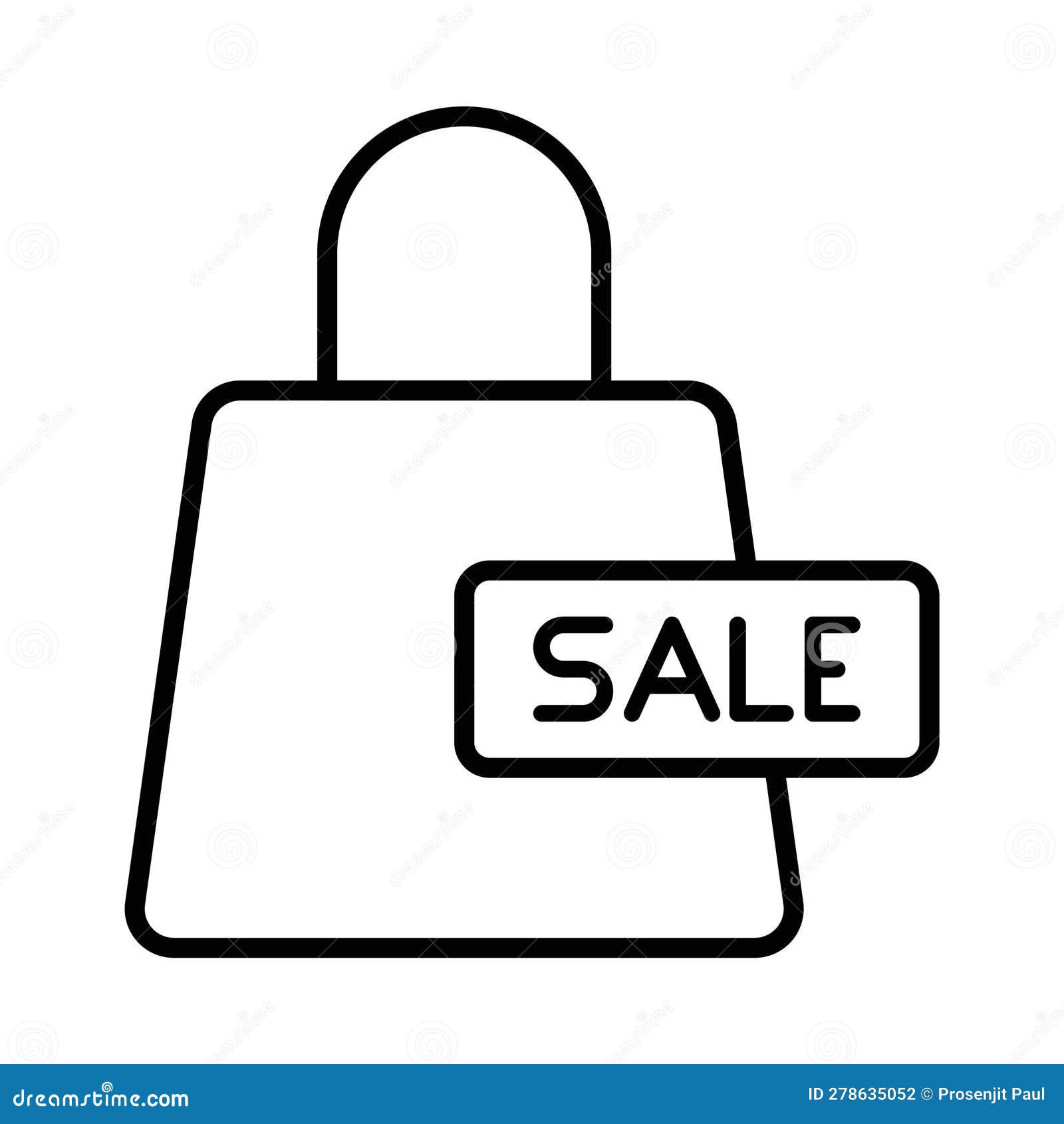 Sale, Shopping Bag, Bag, Shopping Sale Icon Stock Vector - Illustration ...