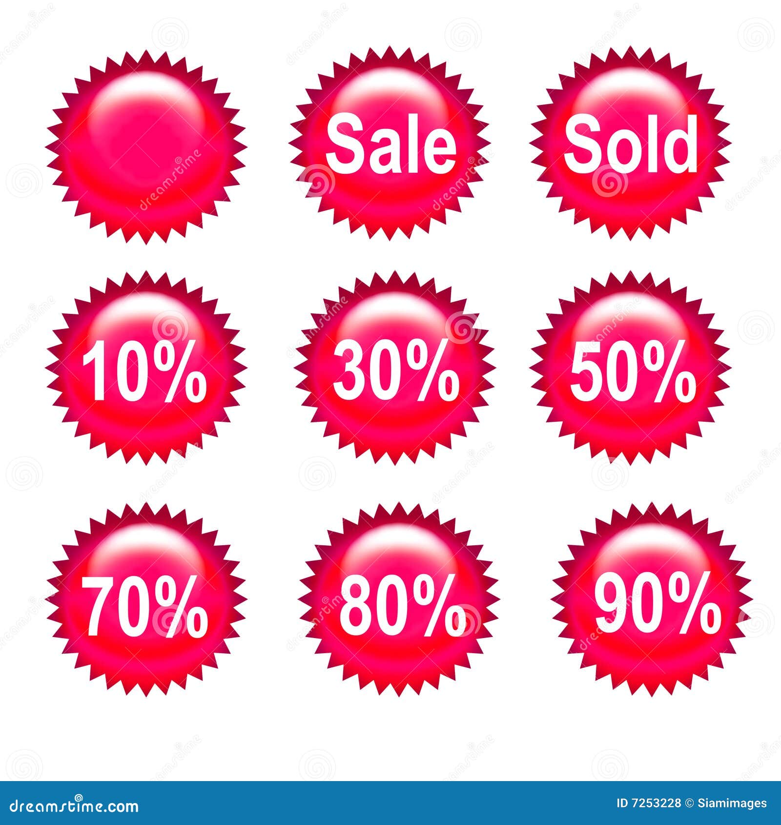 Sale sign 1 stock illustration. Illustration of symbol - 7253228