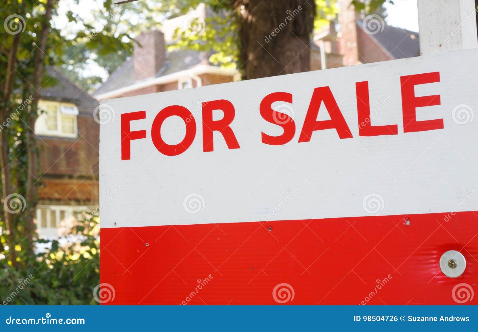 For Sale sign stock photo. Image of sign, property, outside - 98504726