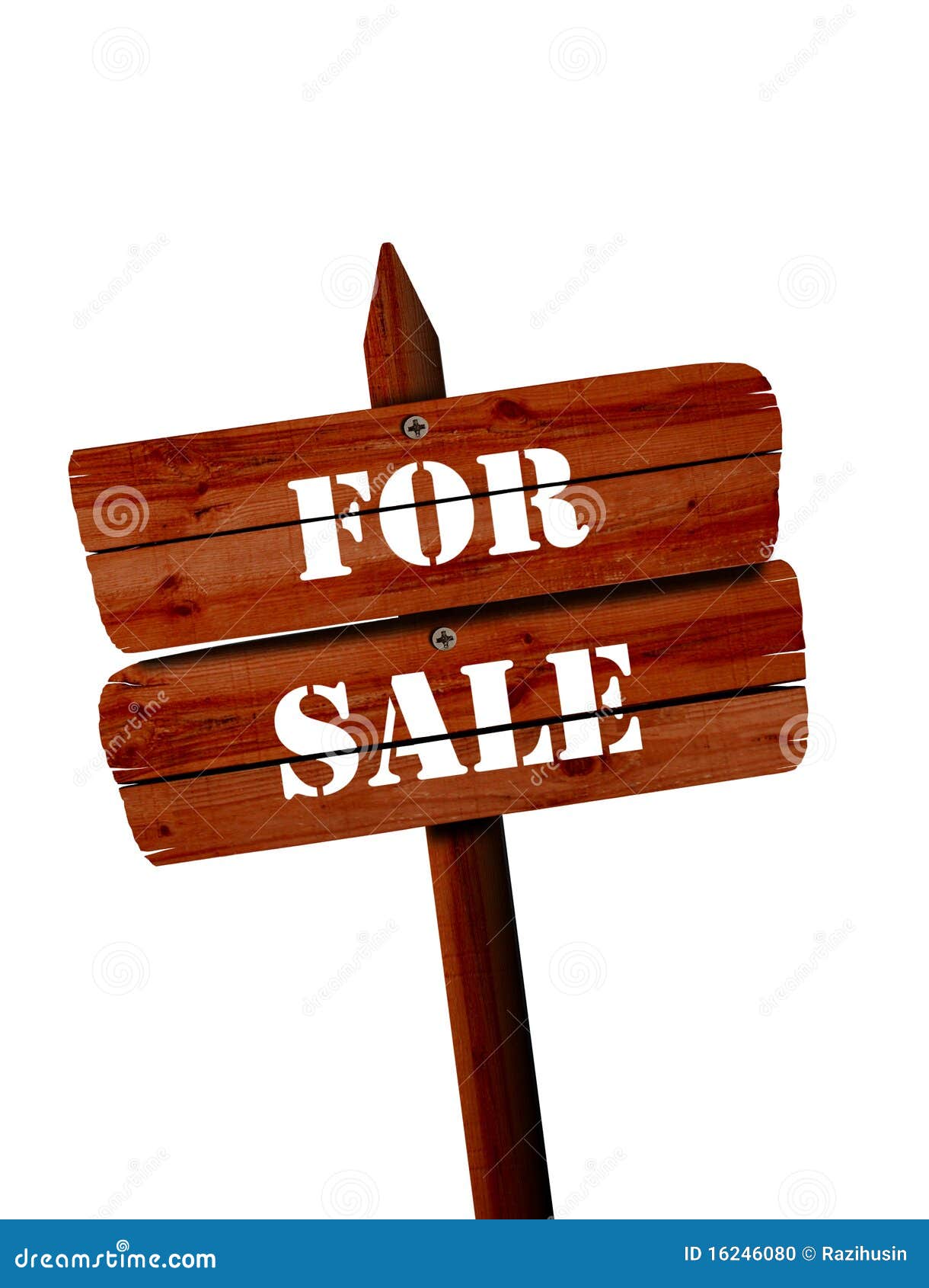 For Sale Signpost Picture. Image: 16246080
