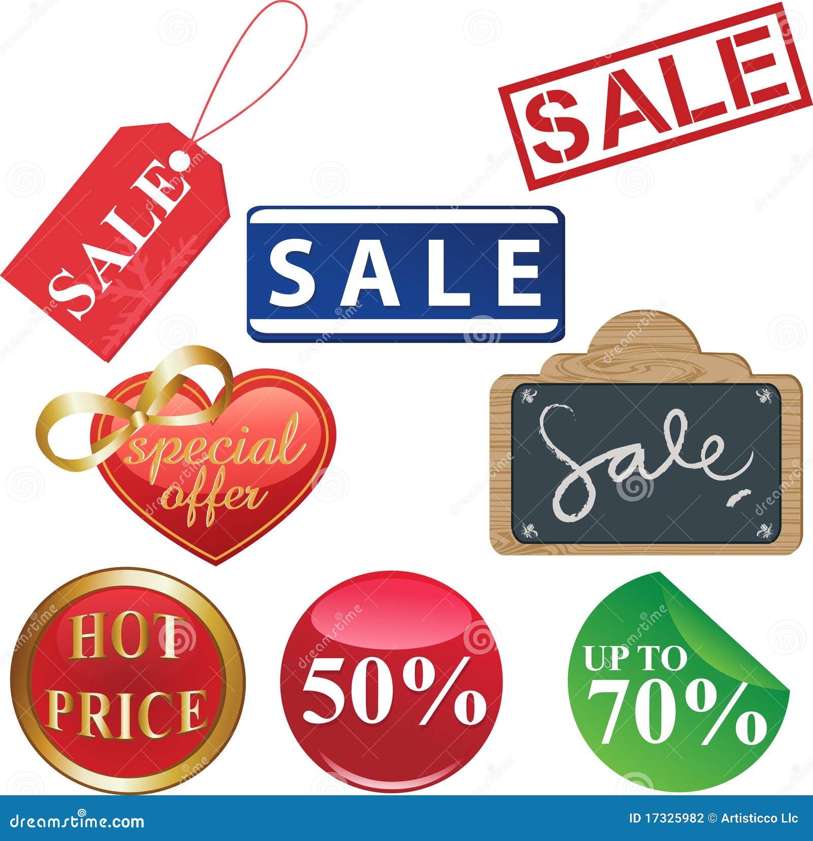 For sale signs stock vector. Illustration of design, poster - 17325982