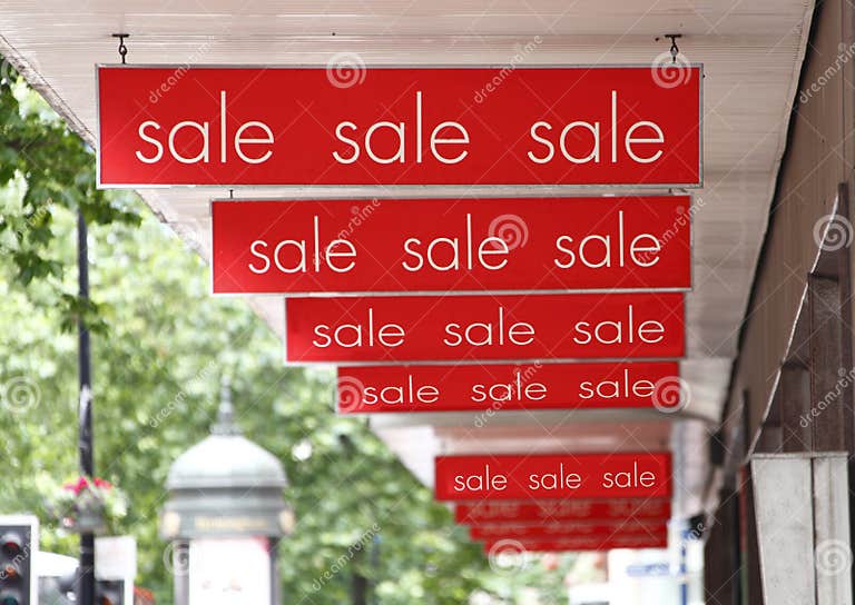 Sale signs stock photo. Image of sale, signage, shopping - 20313342